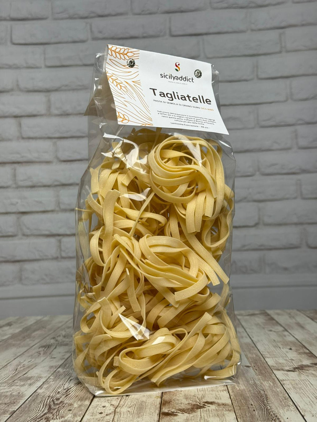 Artisanal Tagliatelle 100% Sicilian Wheat 500g